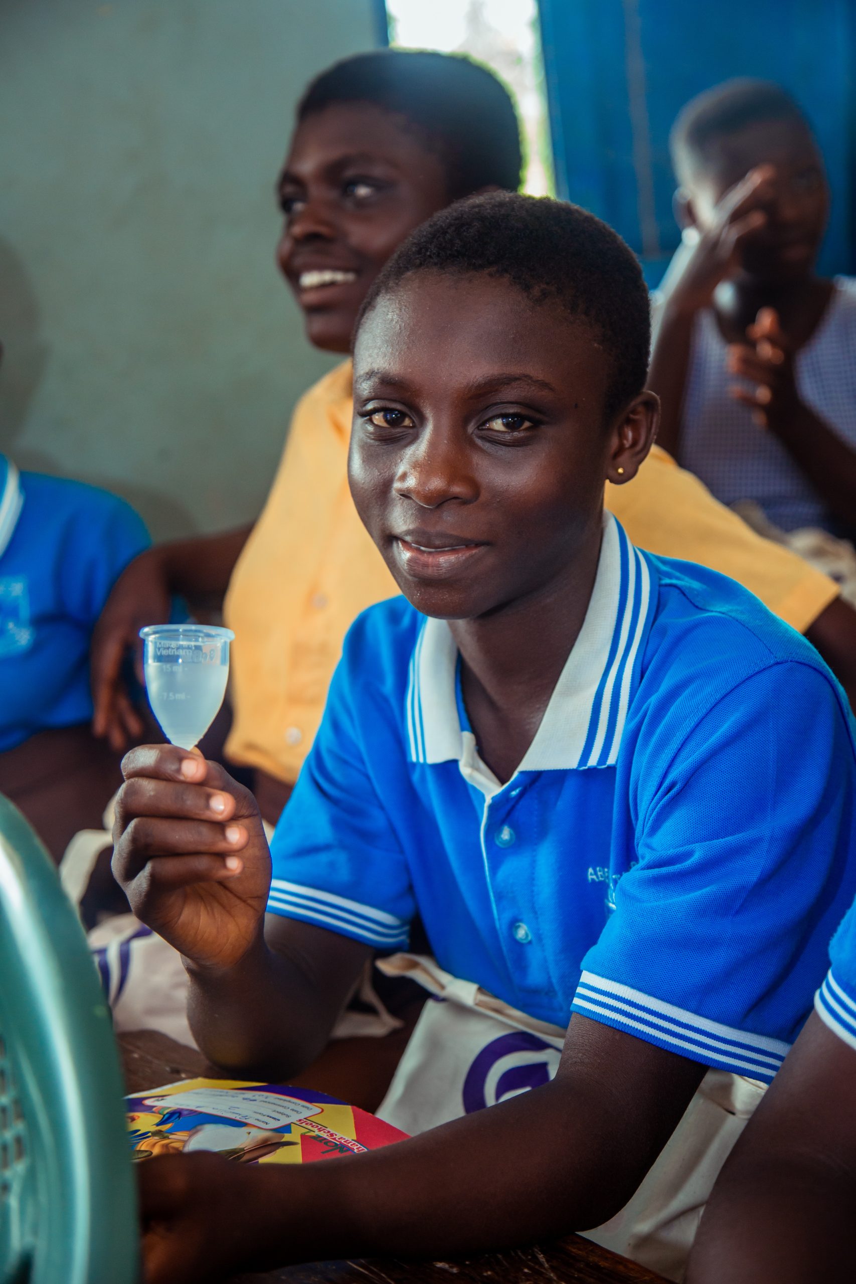 Donation of Eco-Friendly Menstrual Products to Basic School Students in ...